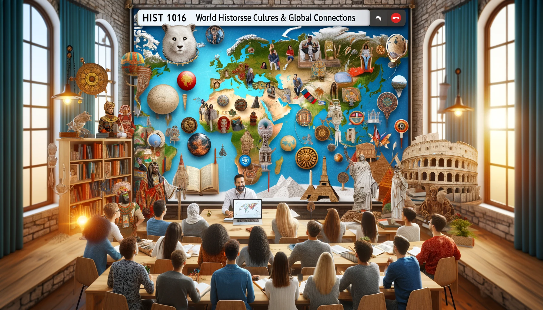 HIST 1016 World History: Diverse Cultures and Global Connections online course - Study doll